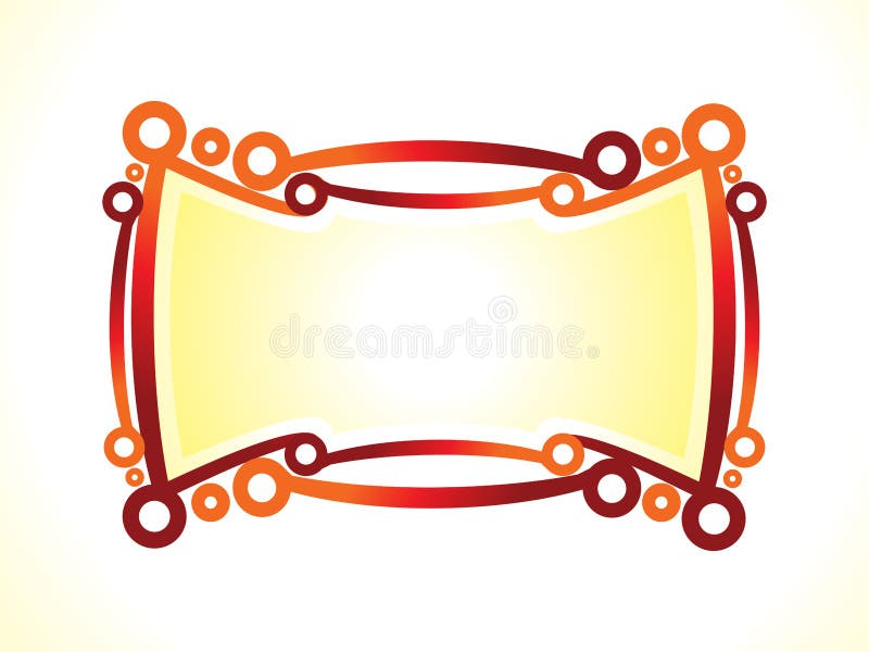 Creative Rectangle Swirl Design Pattern Background Stock Vector ...