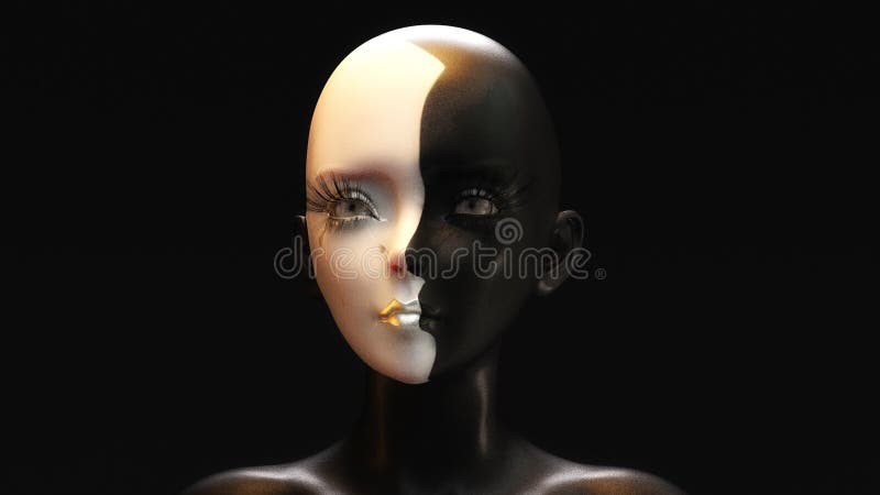 3D Animation of a Morphing Face Stock Video - Video of cosmetic, mask ...