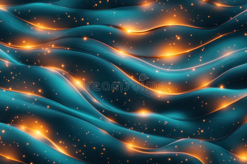 Artistic Depiction of Expressive Glowing Patterns a Visual Metaphor for ...