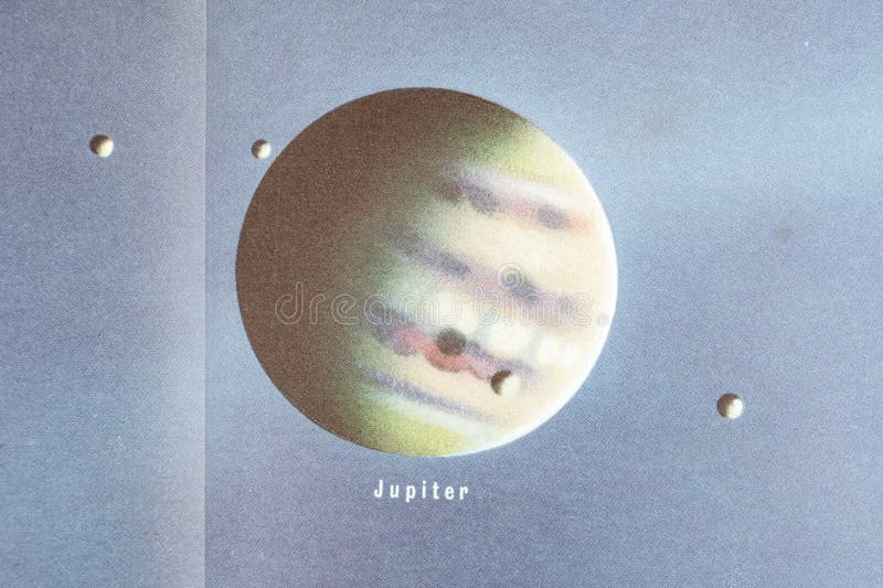 Artistic Depiction of Jupiter, Showcasing Its Iconic Cloud Bands and ...