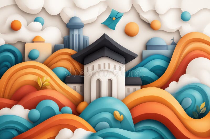 Artistic Depiction of Learning-centered Therapy Fostering Dynamic ...