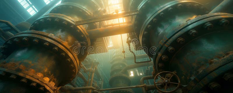 Industrial Valves on Transparent Background Stock Image - Image of high ...