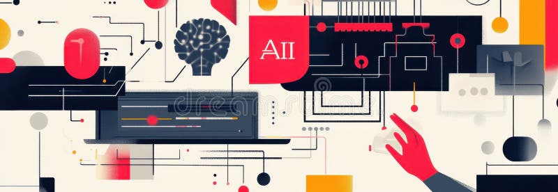 Illustrative Representation of Artificial Intelligence Systems and ...