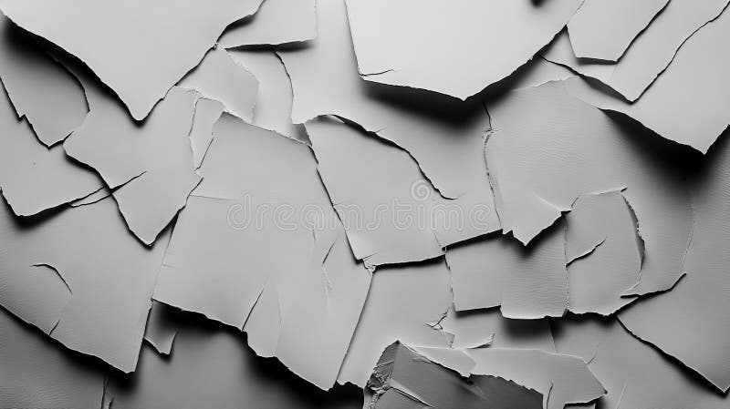 An Artistic Display Features a Rectangular Sheet of Paper that Has Been ...