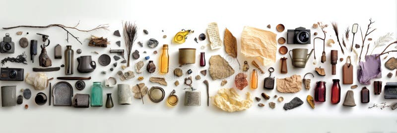 Time-lapse Trail of Items from daily Use To Disposal Captured in a ...