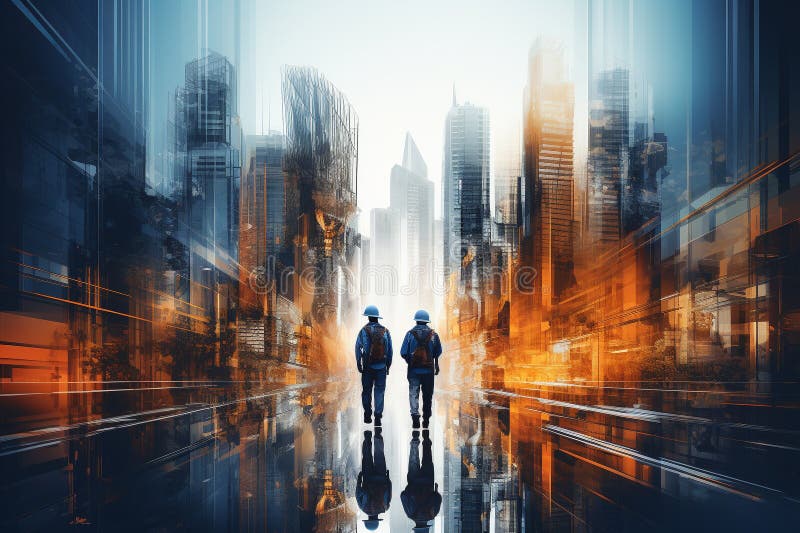 Striking Double Exposure Stock Illustrations – 165 Striking Double ...