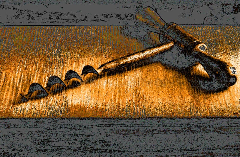 Artistic Effect Added To Vintage Corkscrew Stock Photo - Image of retro ...