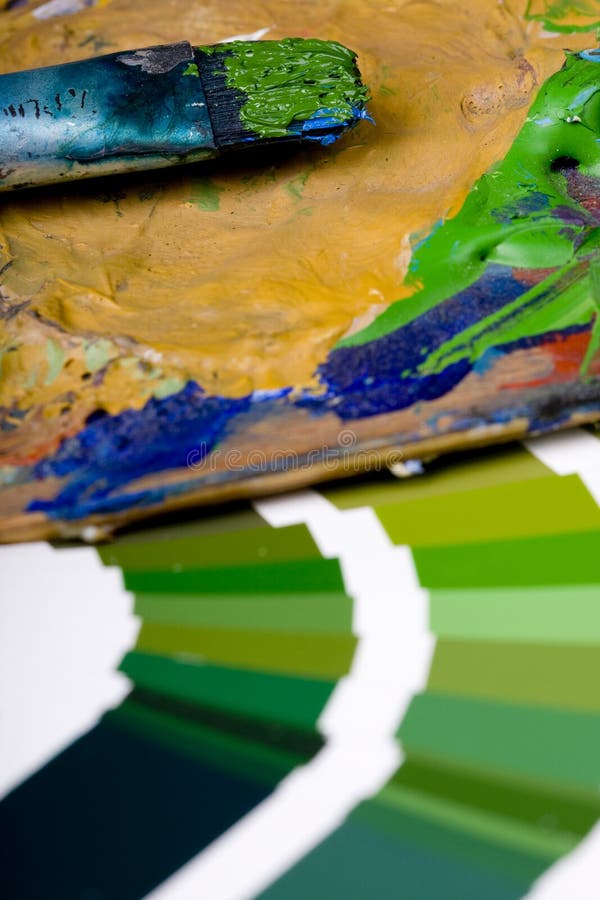 Artistic Equipment And Color Chart - Free Photo from StockFreeImages