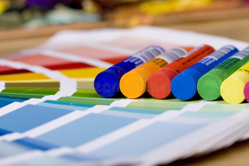 Artistic Equipment And Color Chart - Free Photo from StockFreeImages