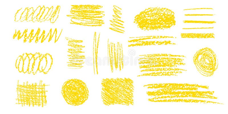 Artistic Exploration with Charcoal Hatch and Vibrant Yellow Textures on ...