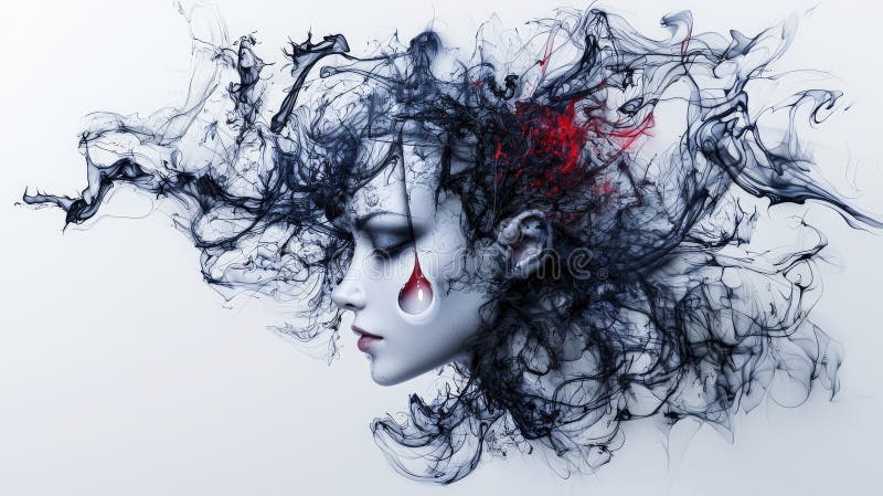 Artistic Exploration of Emotion and Identity in a Surreal Abstract ...