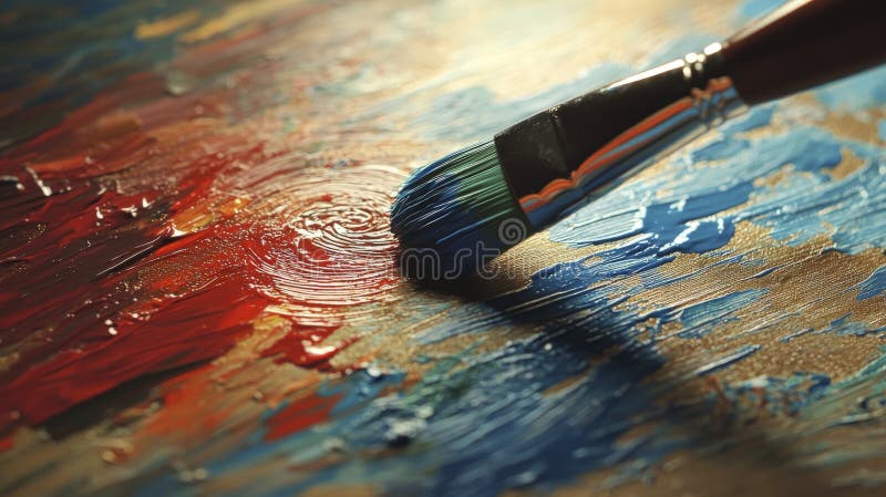 Artistic Expression through Color Studio Painting Techniques Creative ...