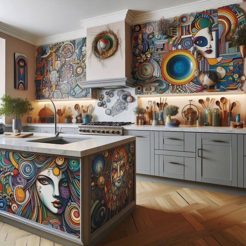 59 Artistic Expression_ a Kitchen Designed for Creativity and a Stock ...