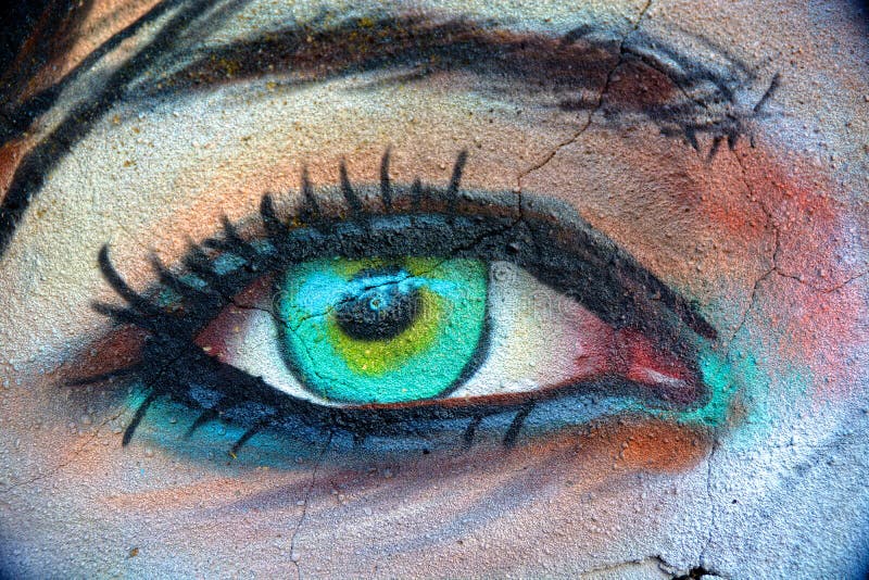 Artistic Eye stock photo. Image of shadow, vision, artistic - 88572936