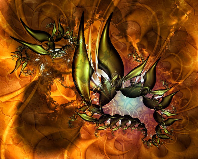 Artistic Fractal V Stock Illustrations – 7 Artistic Fractal V Stock ...
