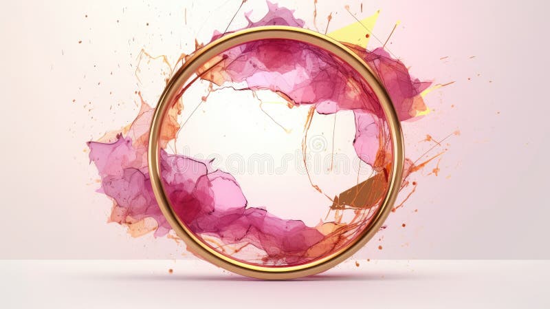 Artistic Frame for Design Advertising Placement and Buzzy Logo ...