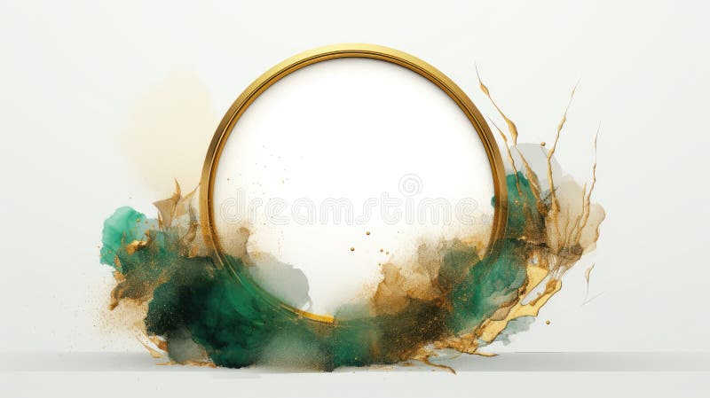 Artistic Frame for Design Advertising Placement and Buzzy Logo ...