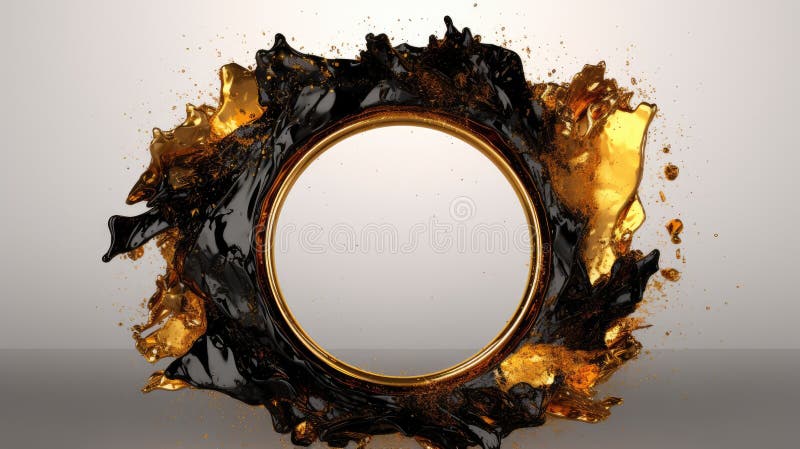 Artistic Frame for Design Advertising Placement and Buzzy Logo ...