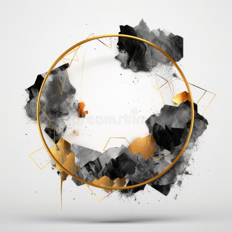 Artistic Frame for Design Advertising Placement and Buzzy Logo ...