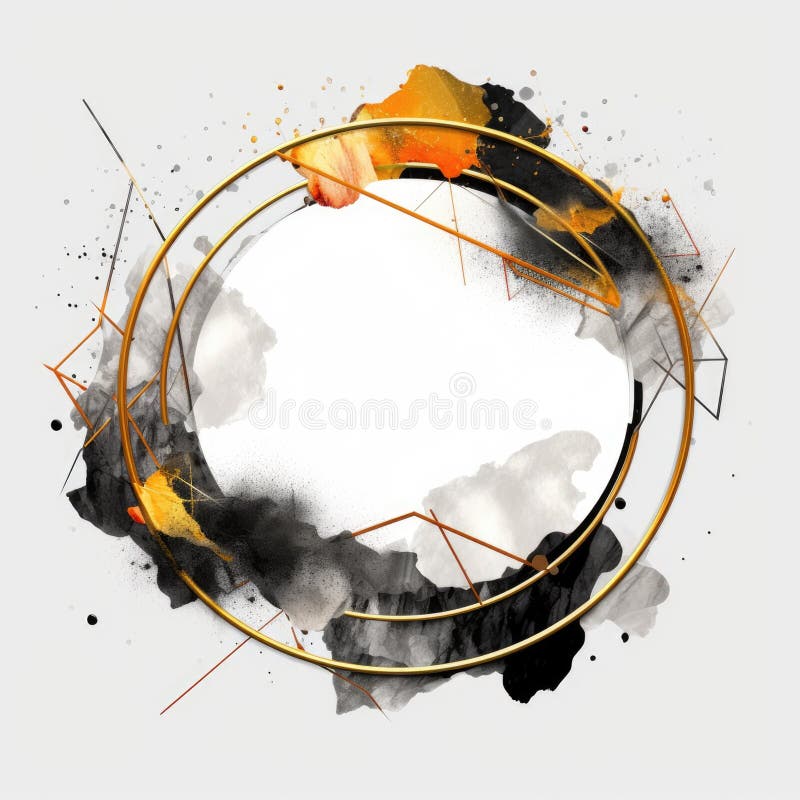 Artistic Frame for Design Advertising Placement and Buzzy Logo ...