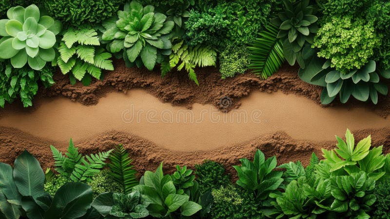 Artistic and Functional Garden Designs Decorative Clay Soil Layouts ...