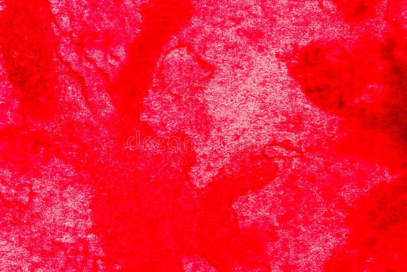 Artistic Hand Painted Multi Layered Red Background Stock Image - Image ...