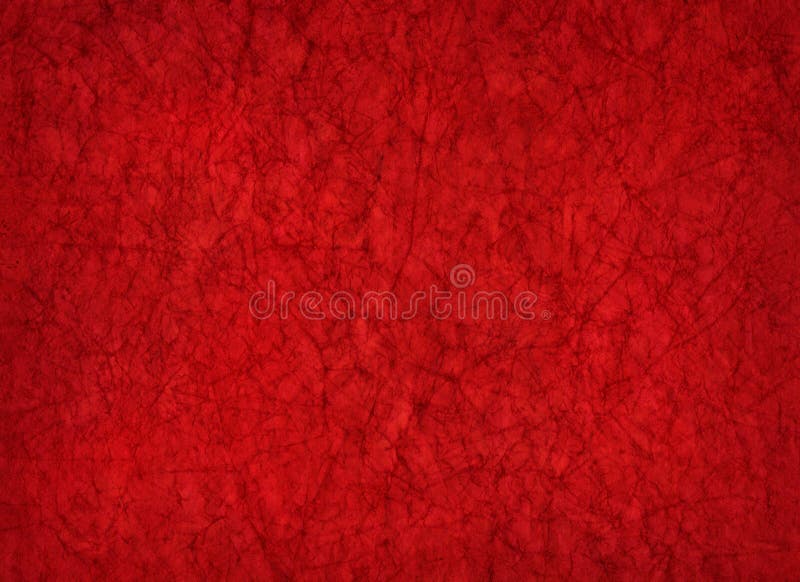 Artistic Hand Painted Red Paper Background Stock Illustration ...