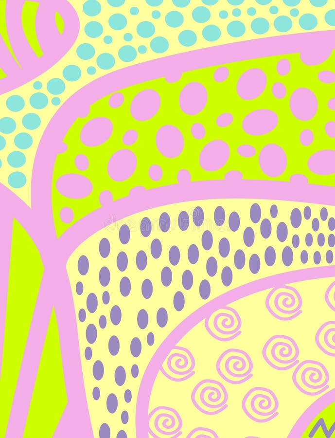 Artistic Header with Flowers and Leaves. Graphic Design. Hand Drawn ...