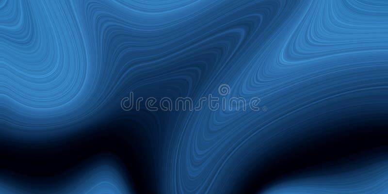 Artistic Horizontal Header with Steel Blue, Dynamic Curved Lines with ...
