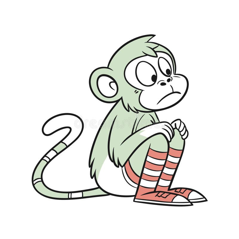 Dehydrated Monkey Stock Illustrations – 6 Dehydrated Monkey Stock ...