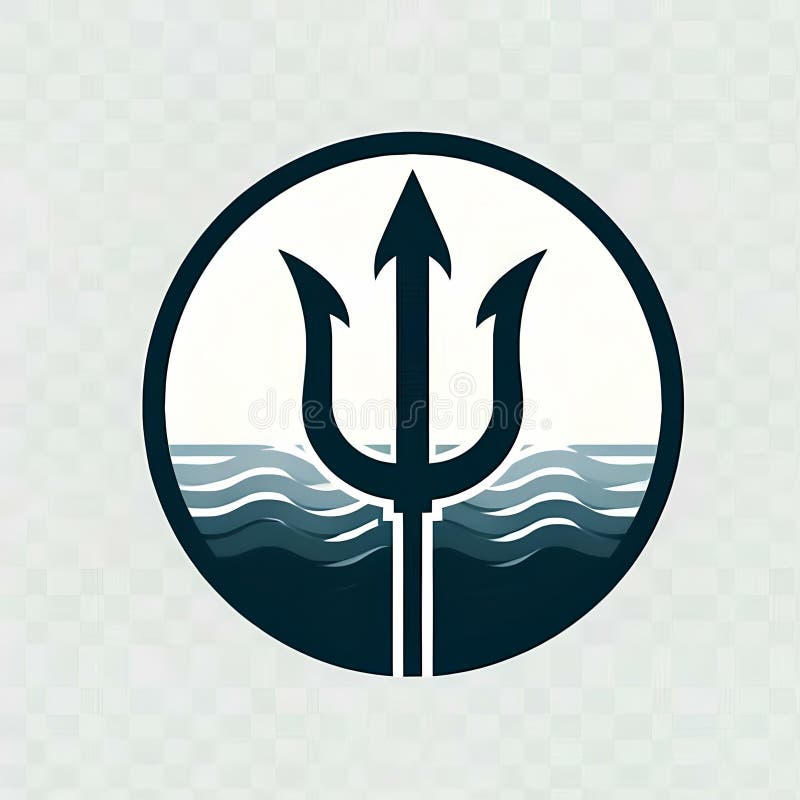 Artistic Illustration of Poseidon S Trident Stock Illustration ...