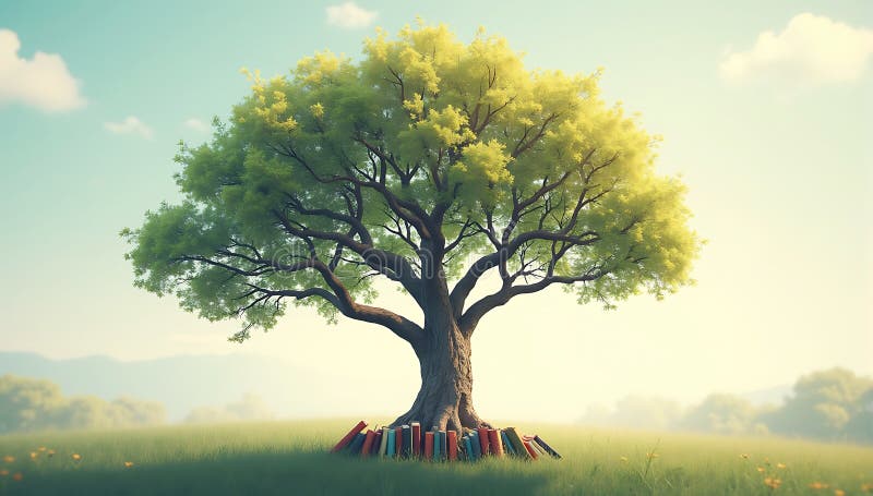 An Artistic Illustration of a Tree with Branches that Transform into ...