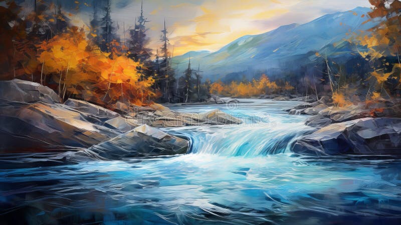 Artistic Interpretation of Computer Science: Fluid Motion of a Colorful ...