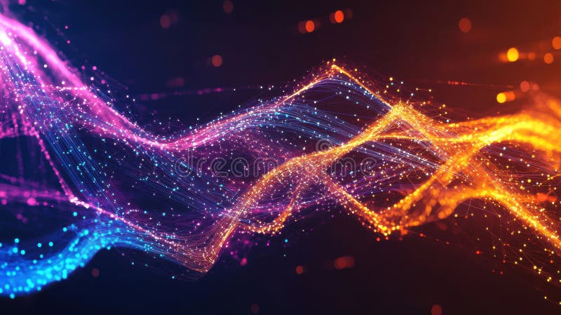 Artistic Visualization Smart Grid Technology Stock Photos - Free ...