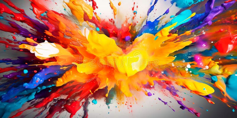 Artistic Labor Day Background with Abstract Elements and Vibrant ...