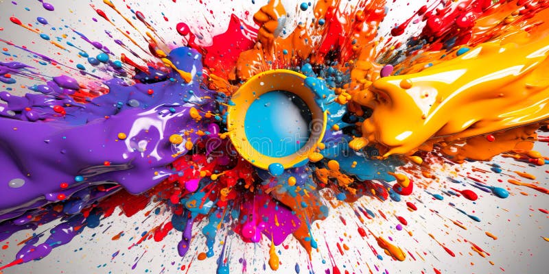 Artistic Labor Day Background with Abstract Elements and Vibrant ...