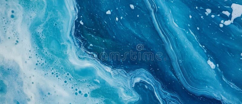 Artistic Light Blue Watercolor Banner Template for Calming Designs and ...