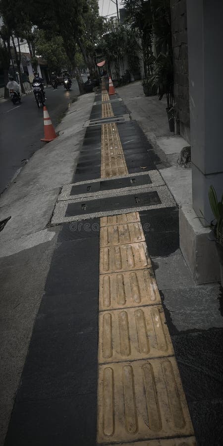 Artistic man-made pavement stock photo. Image of pedestrian - 265194400