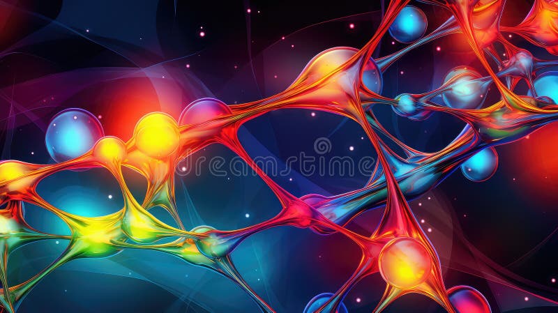 Artistic molecule texture stock illustration. Illustration of molecule ...