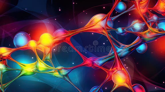 Artistic molecule texture stock illustration. Illustration of molecule ...