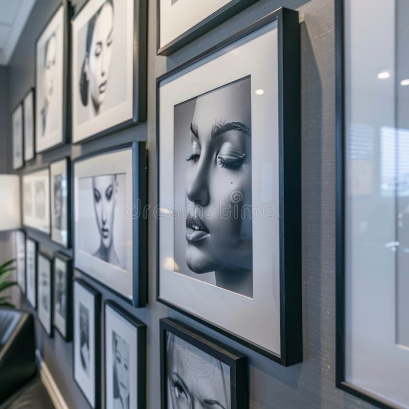 Artistic Monochrome Beauty Frames Stock Photo - Image of grace ...