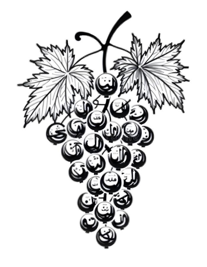 Grape Lettering Stock Illustrations – 1,774 Grape Lettering Stock ...