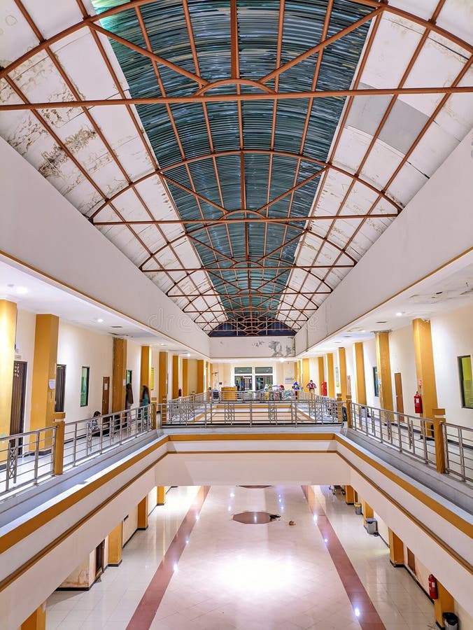 Artistic and Nice Building Shape in the Hospital Stock Image - Image of ...