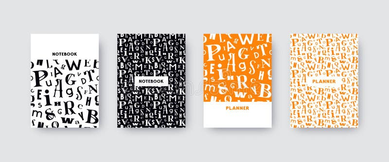 Artistic Notebook Covers Design Stock Vector - Illustration of seamless ...