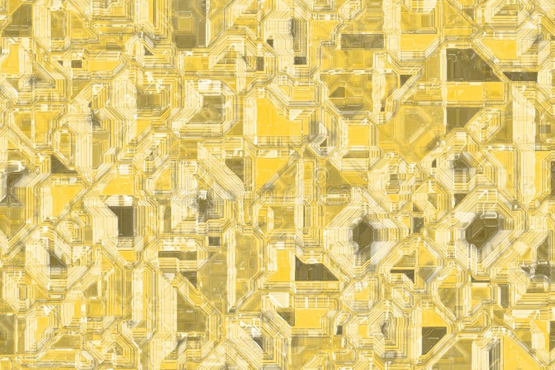 Artistic Orange Techno Computer Pattern Computer Art Background or ...