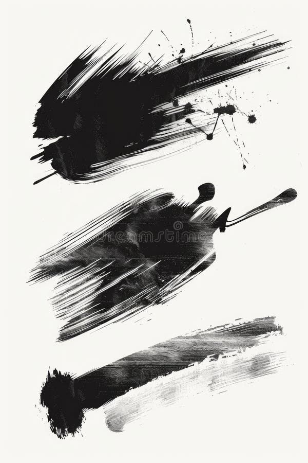 Artistic Paint Splatter Pattern Stock Photo - Image of shape, pattern ...