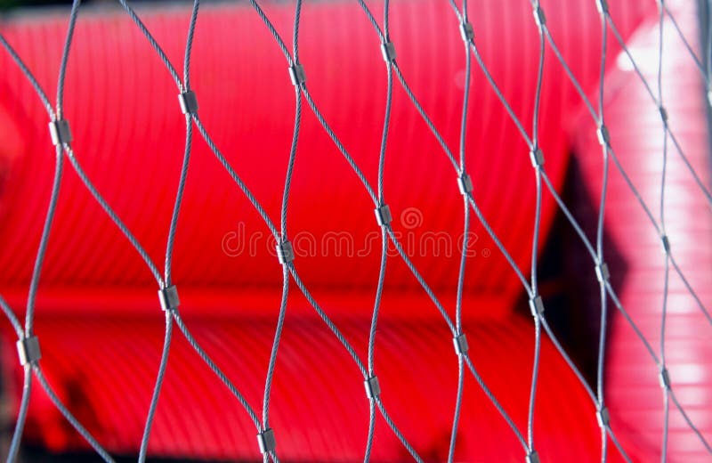 Artistic Patterns of Iron Web at San Diego Zoo Stock Photo - Image of ...