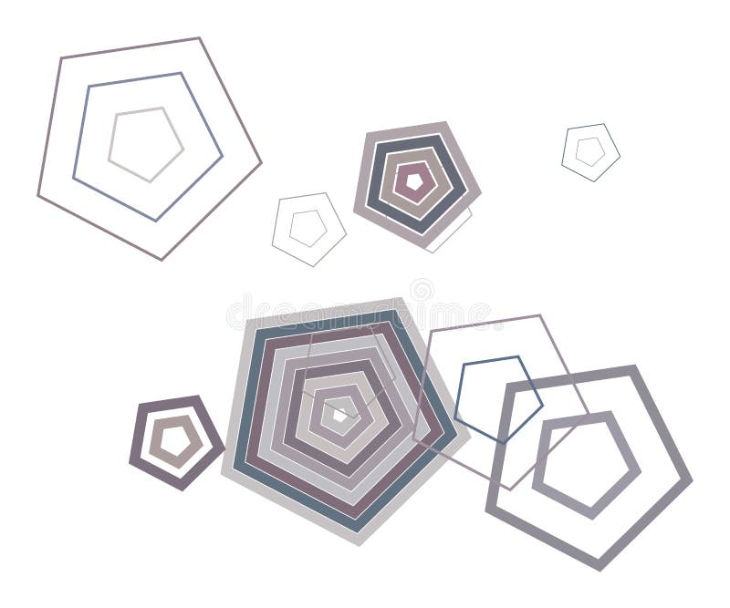 Artistic Pentagon Background Pattern Abstract. Canvas, Graphic, Repeat ...