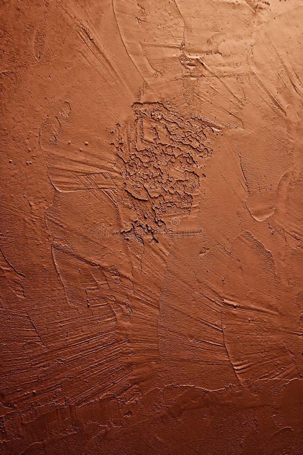 Artistic Plaster Trowel Pattern on an Gold Wall with Intense Texture ...