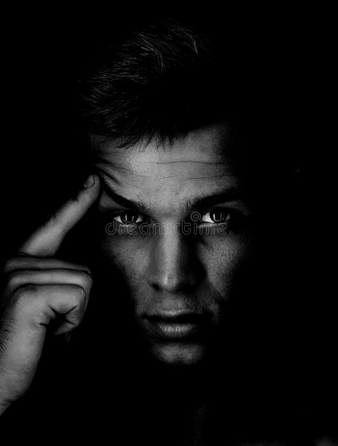 Artistic Portrait of Handsome Man Stock Image - Image of black ... Artistic Portrait of Handsome Man Stock Image - Image of black ...